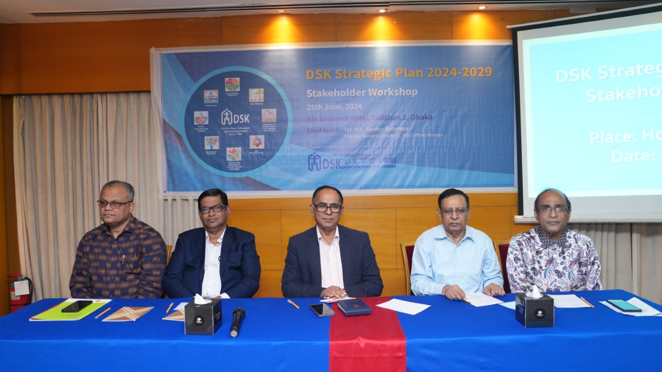 DSK Strategic Plan 2024-2029 Stakeholder Workshop – Dushtha Shasthya Kendra (DSK)